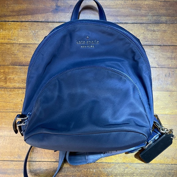 kate spade | Bags | Kate Spade Mini Backpack Navy Blue | Poshmark